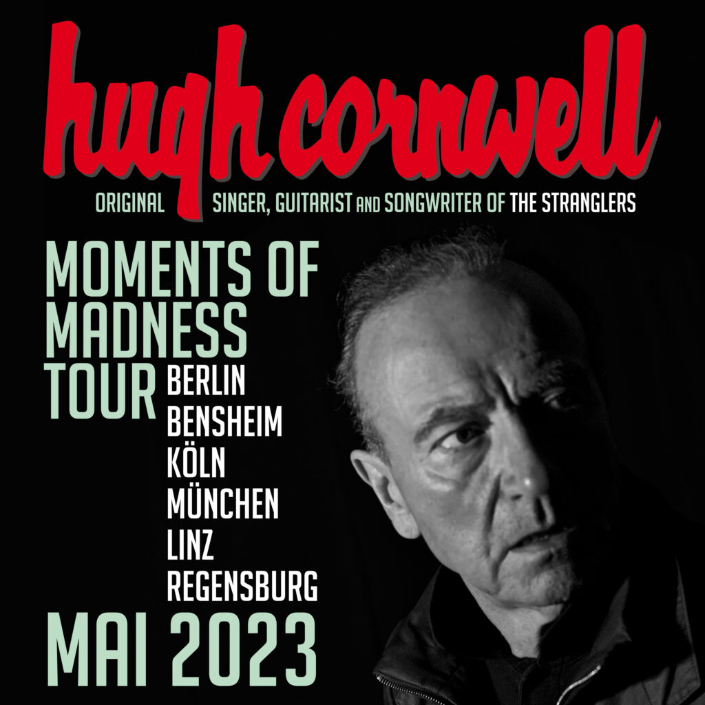 Hugh and band live in Germany / Austria 2023 - Hugh Cornwell